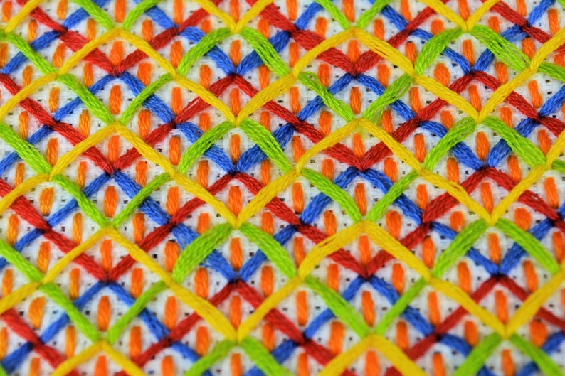 Geometric Needlepoint Pattern | Etsy