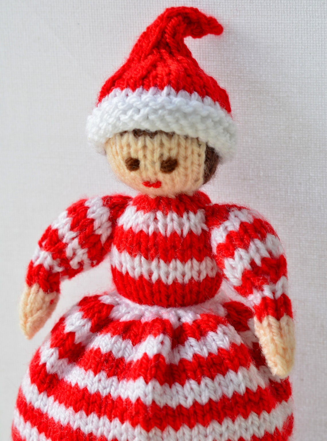 Christmas Elf Doll Knitting Pattern Knitting Pattern Knitted - Etsy UK
