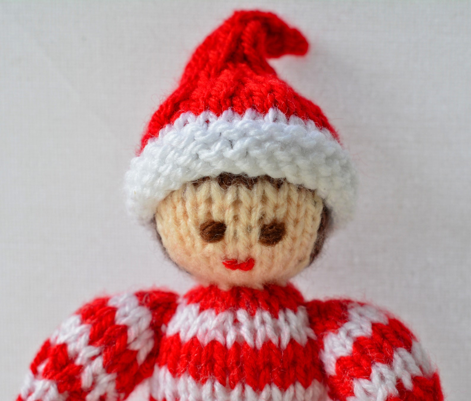 Christmas Elf Doll Knitting Pattern Knitting Pattern Knitted - Etsy UK