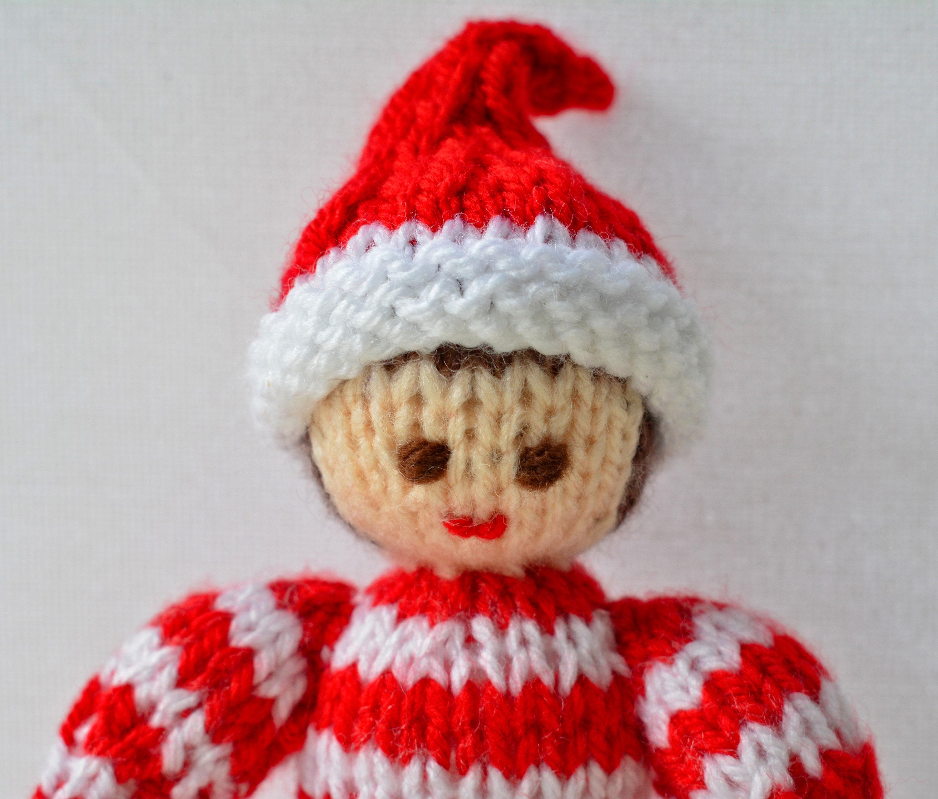 Christmas Elf Doll Knitting Pattern Knitting Pattern Knitted - Etsy UK