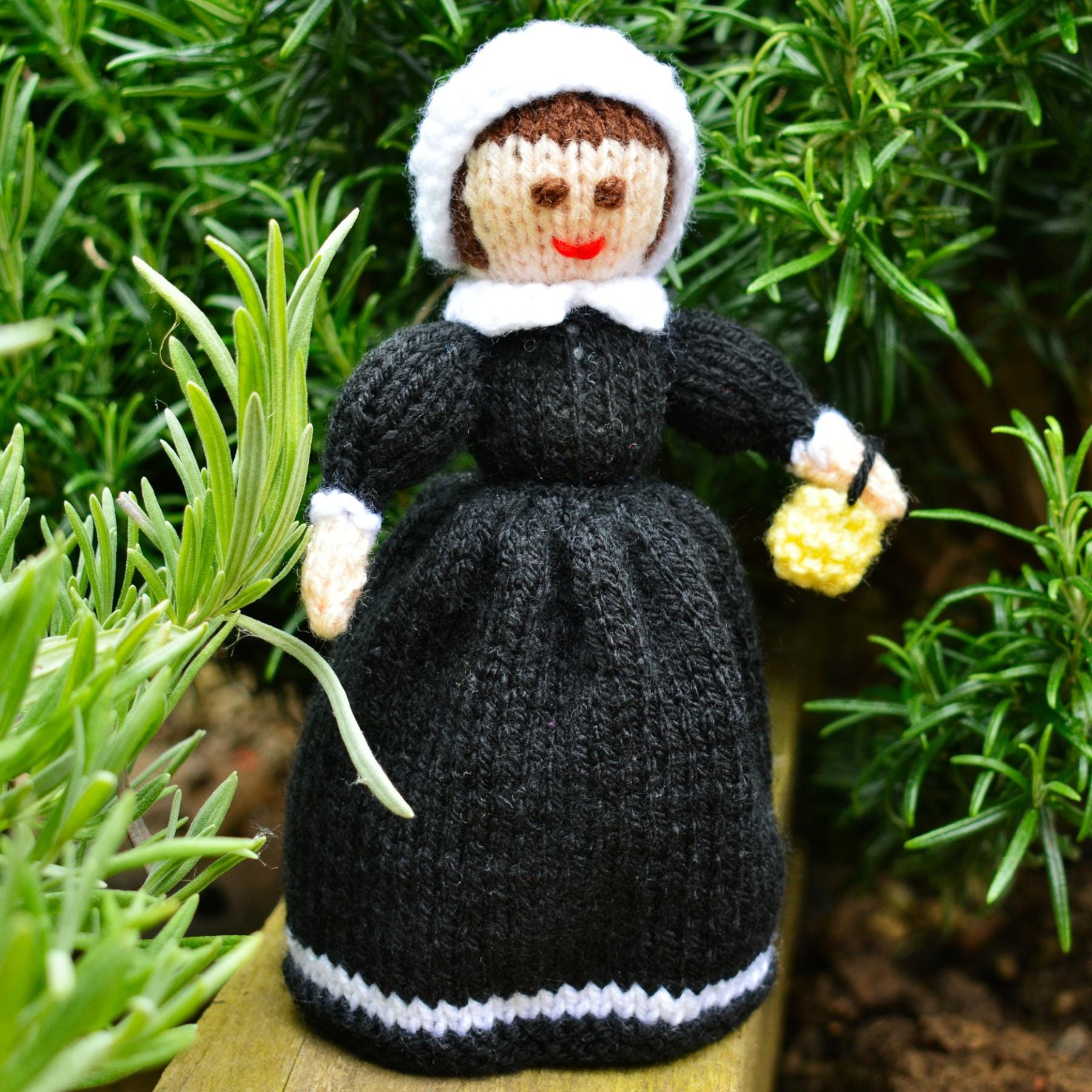 Florence Nightingale Doll Knitting Pattern Doll Making Instructions Toy ...