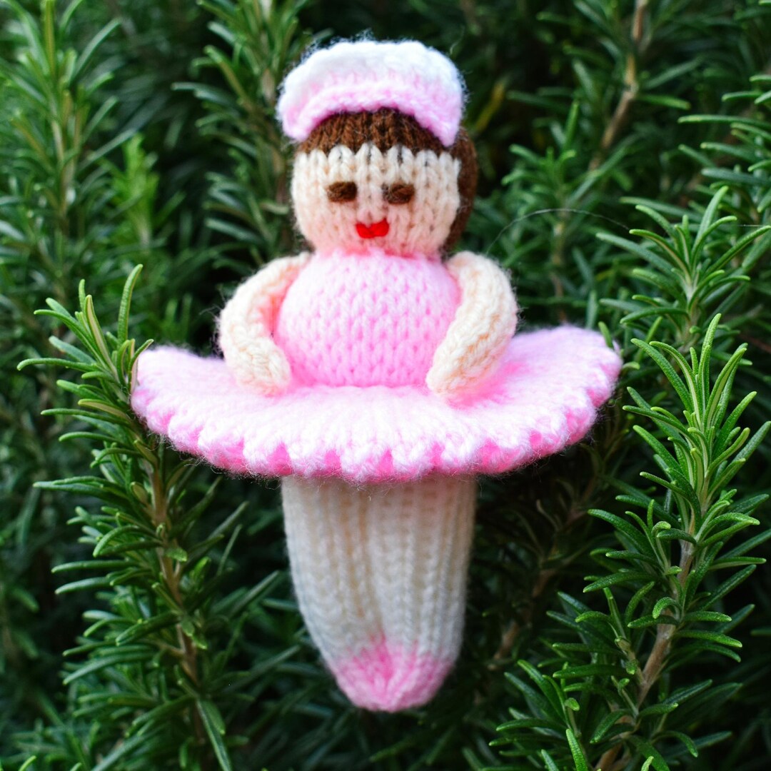 Ballerina Doll Knitting Pattern Handcrafted Toy Making Project Ballet ...