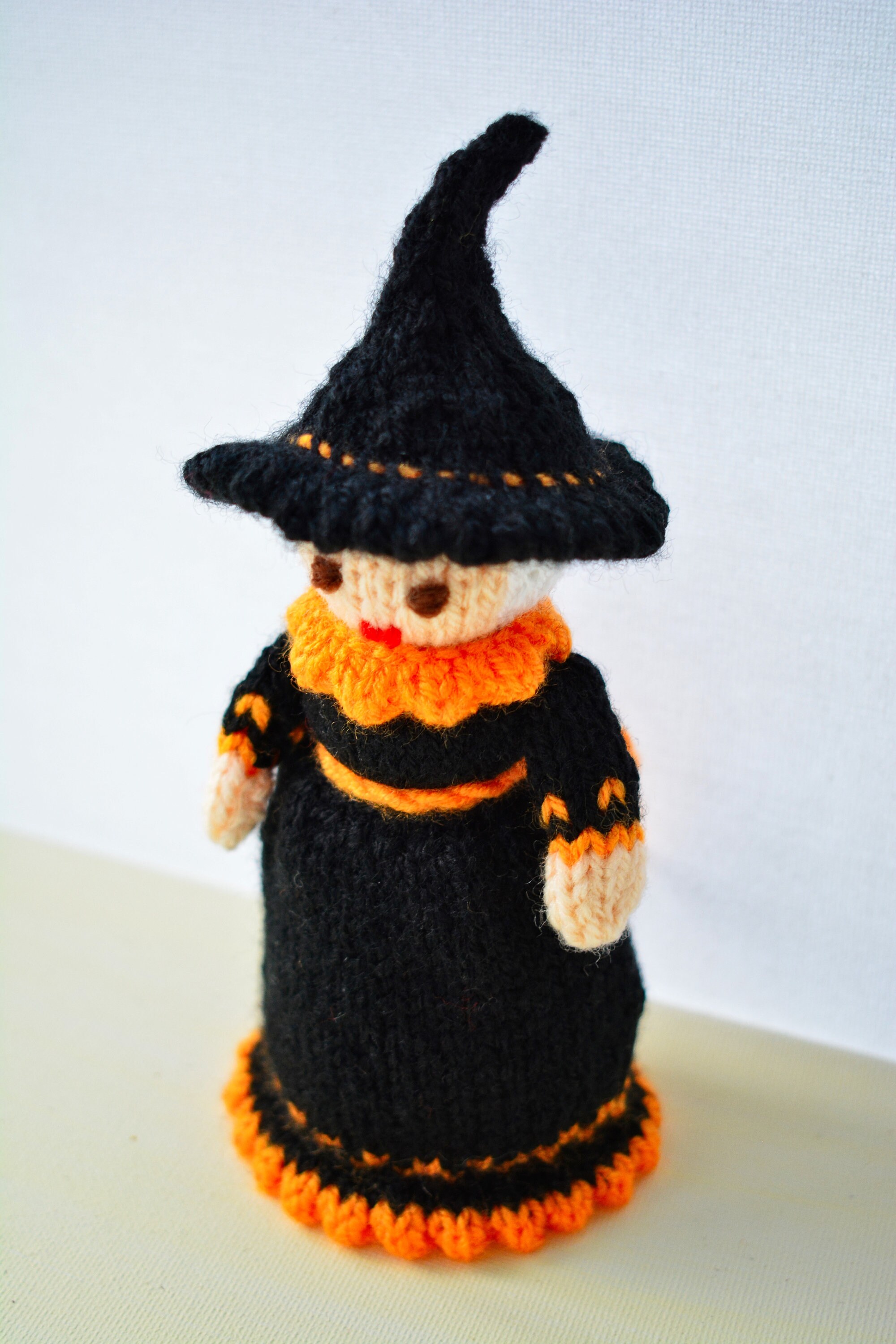 Knitting Pattern, Jehane the Witch Doll Knitting Pattern, Knitted Doll ...