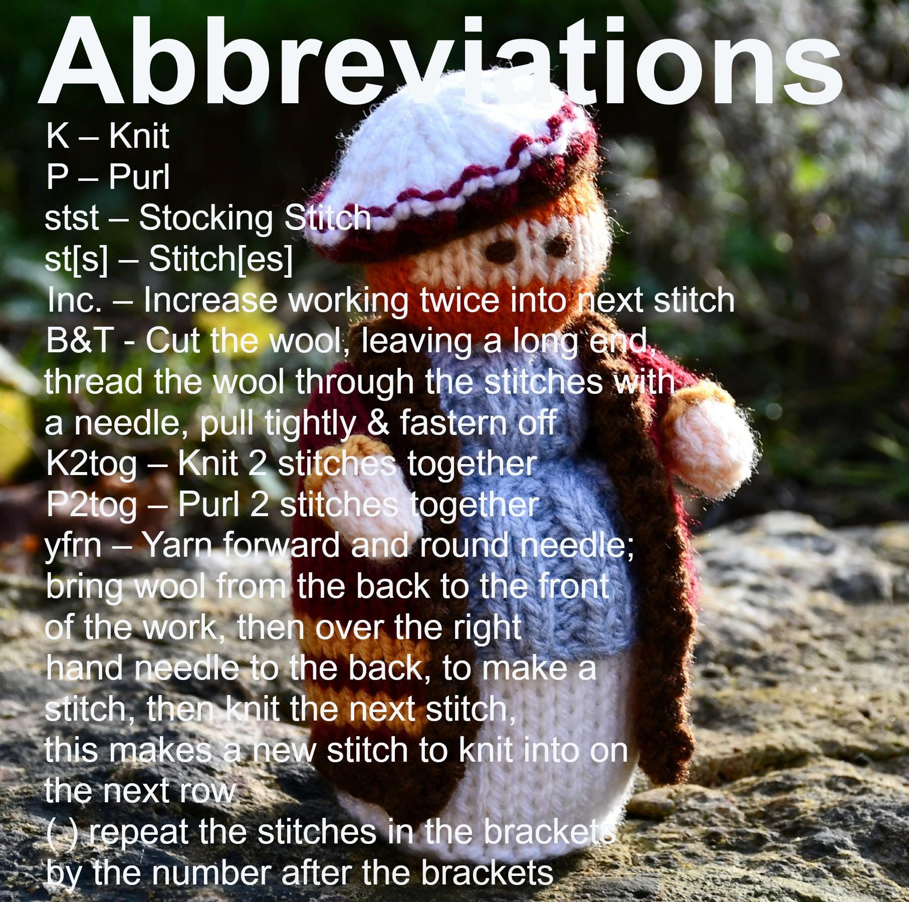 King Henry VIII Doll Knitting Pattern: Knitted Toys (digital Download ...