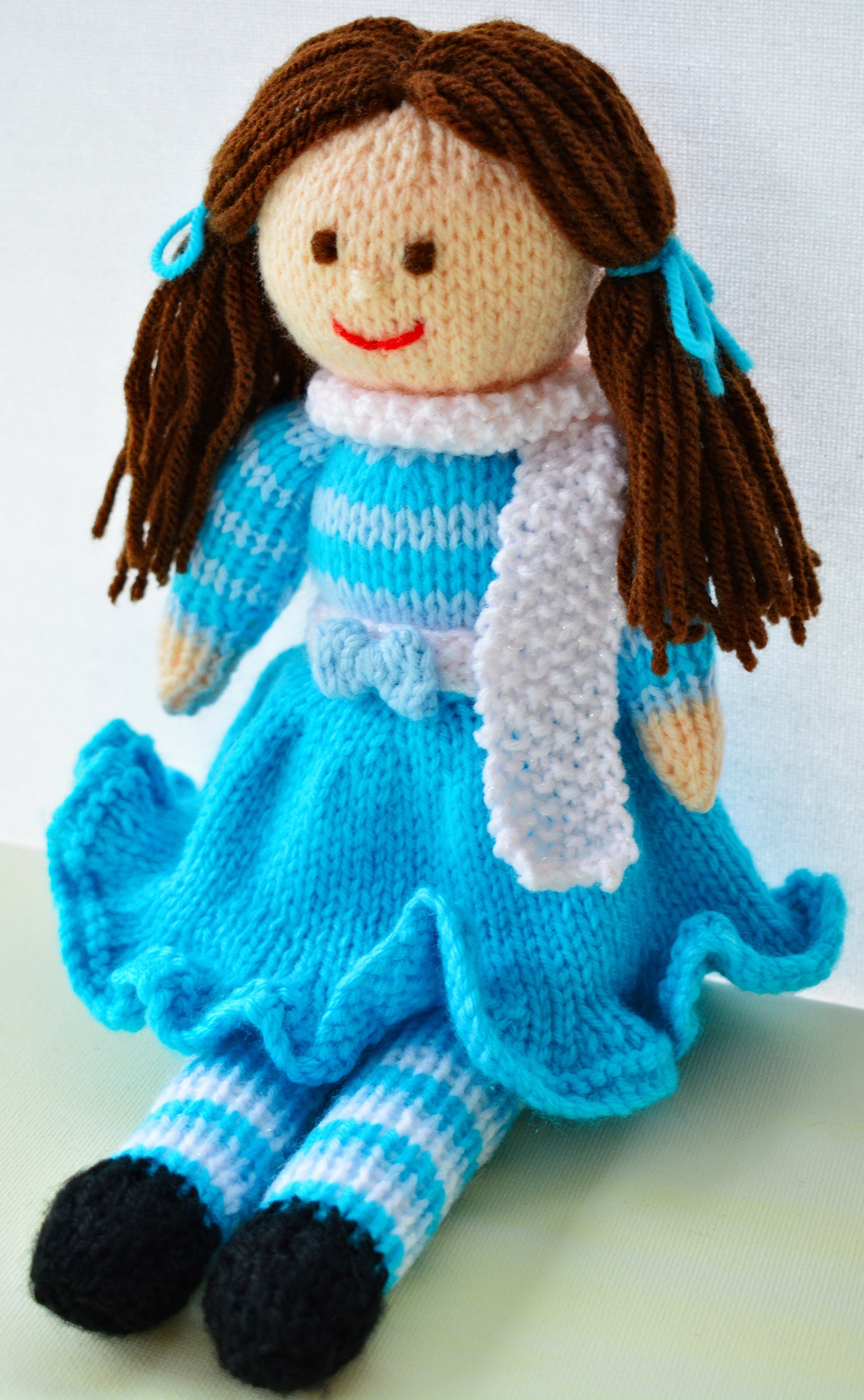 Winter Rag Doll Knitting Pattern Doll Making Pattern Toy - Etsy UK
