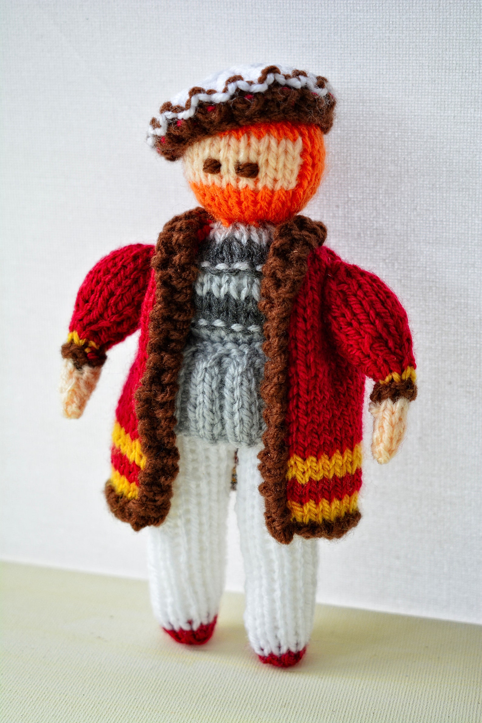 King Henry VIII Doll Knitting Pattern Knitted Doll Tudor - Etsy UK
