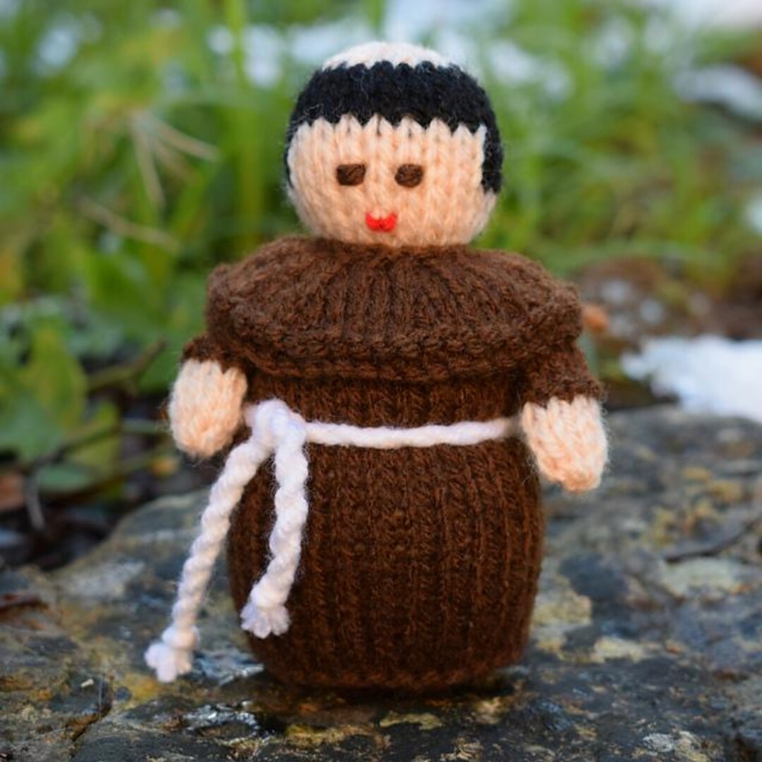 Medieval Monk Doll - Knitting Pattern - Handmade Gift - History Gift ...