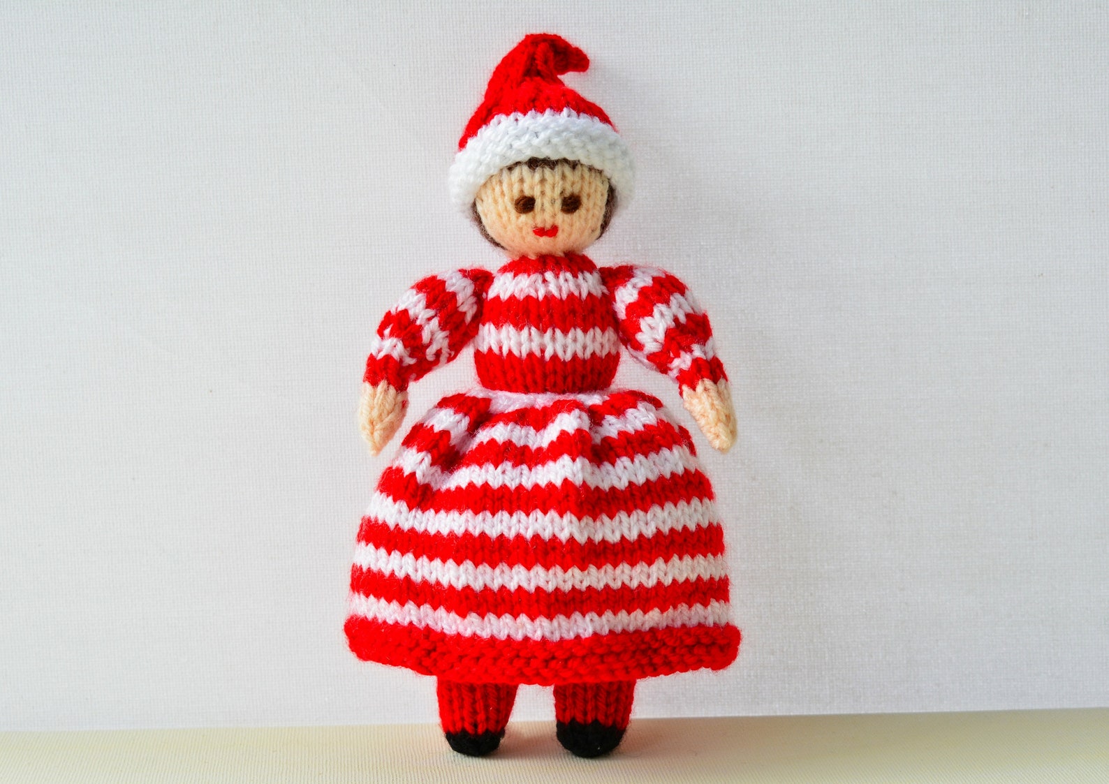 Christmas Elf Doll Knitting Pattern Knitting Pattern Knitted - Etsy UK