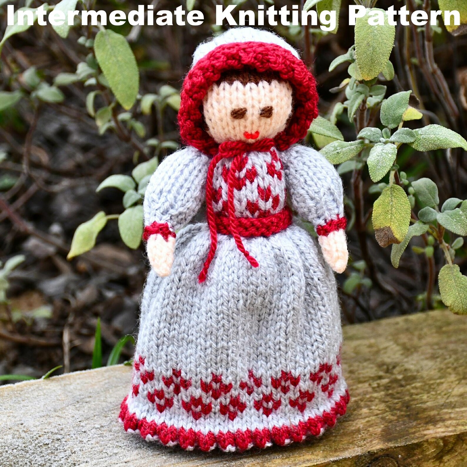 Victorian Costume Doll Knitting Pattern: Knitted Toys (digital Download ...