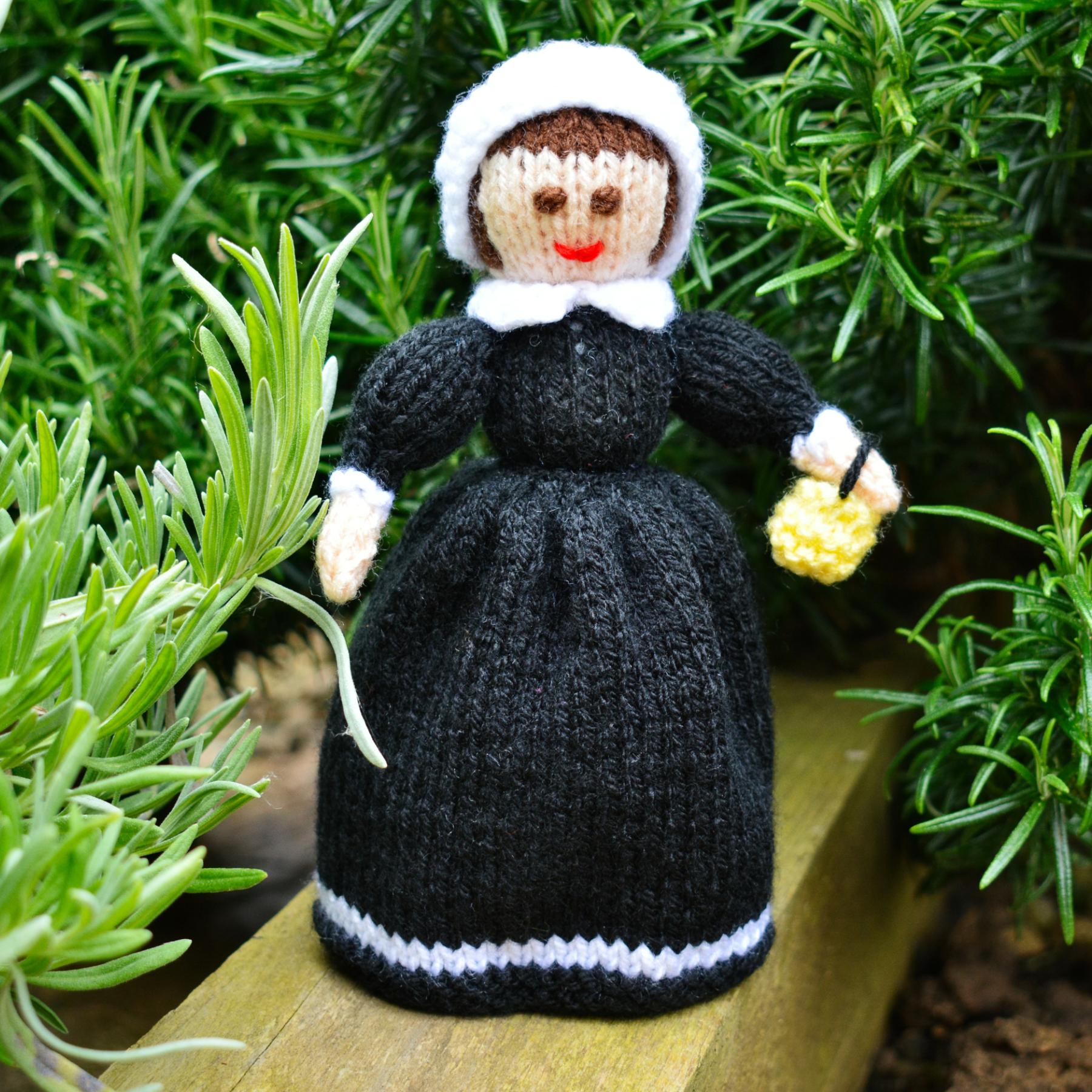 Florence Nightingale Doll Knitting Pattern Doll Making Instructions Toy ...