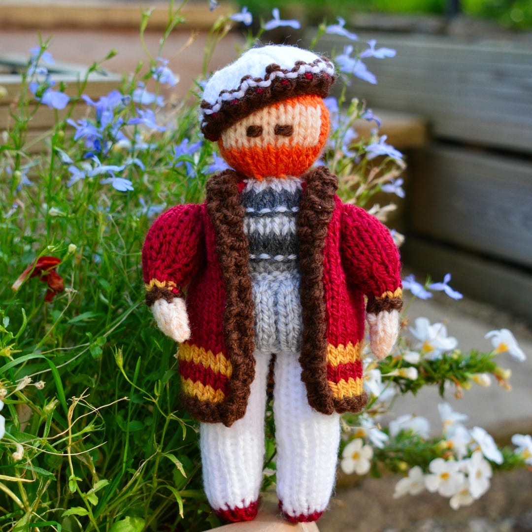 King Henry VIII Doll Knitting Pattern: Tudor Costume (PDF Pattern ...