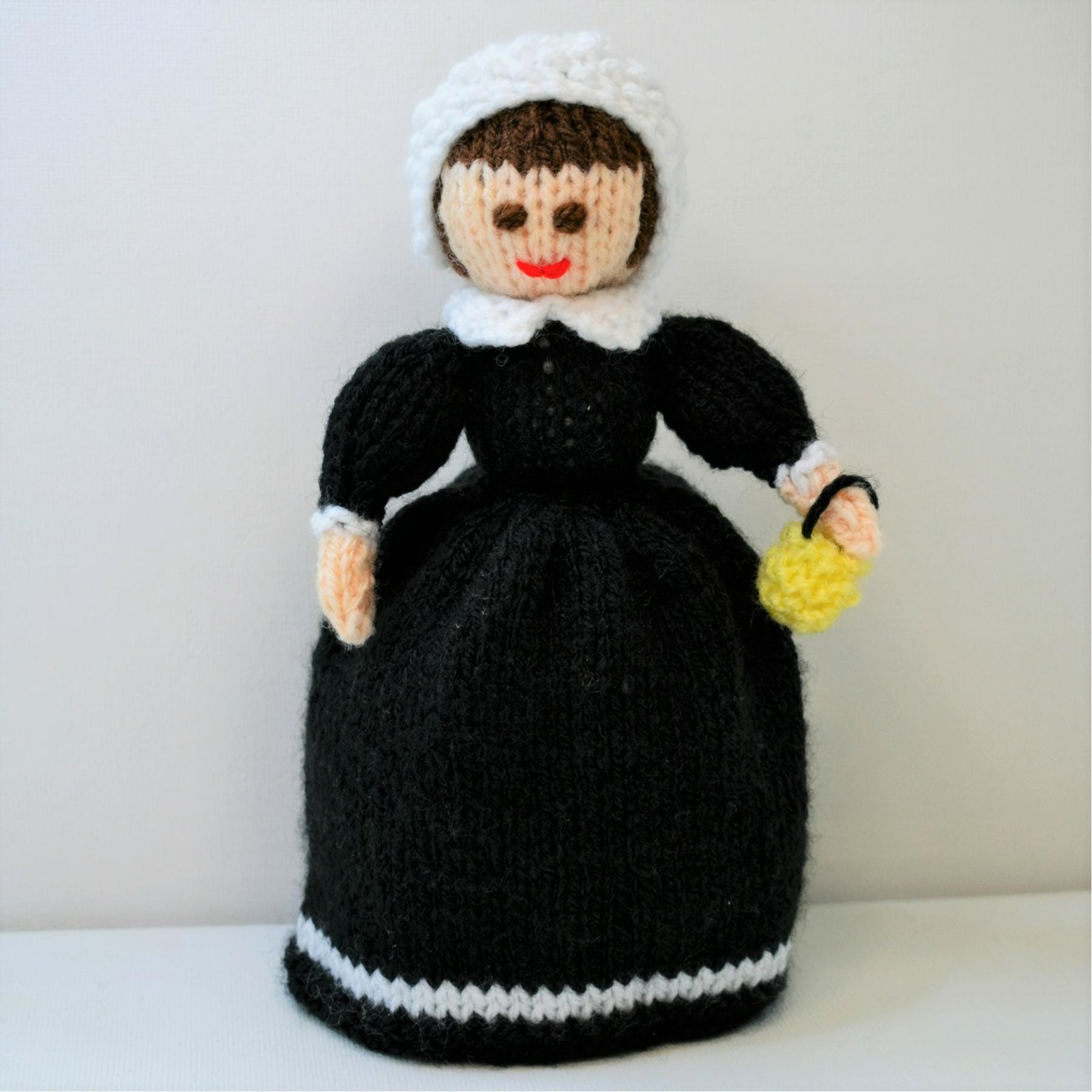 Florence Nightingale Doll Knitting Pattern Doll Making Instructions Toy ...