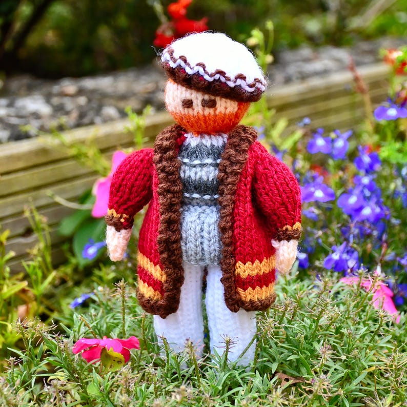 King Henry VIII Doll Knitting Pattern: Knitted Toys (digital Download ...