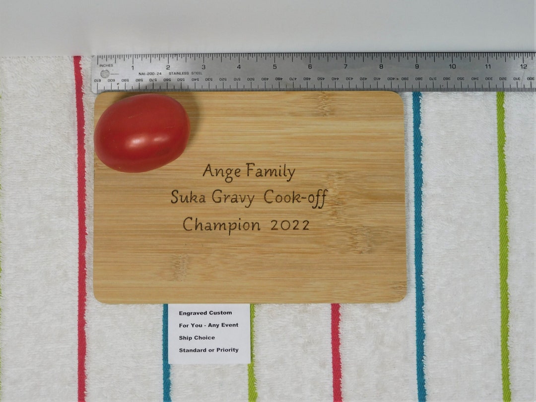 6x8.75 Cornbread Contest Any Event Prize Festival Bread Award Trophy ...