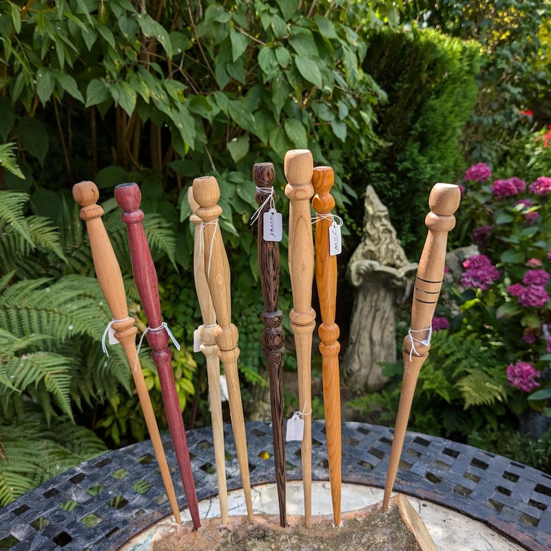 Wooden Wand - Etsy UK