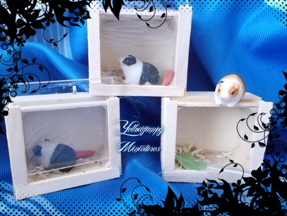 Mini Pets & Animals curated by Dollhouse Miniatures Team on Etsy