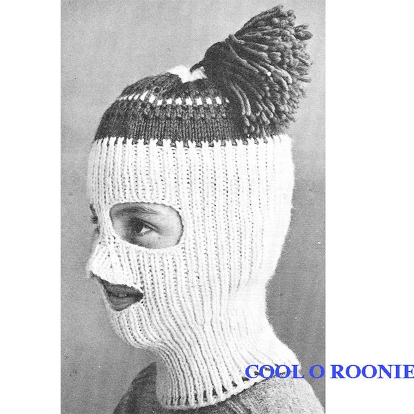 Ski Mask Pattern - Etsy