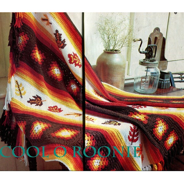 Afghan Bedspread - Etsy