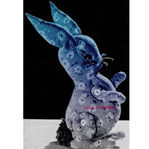 Plush Rabbit Toy Pattern - Etsy