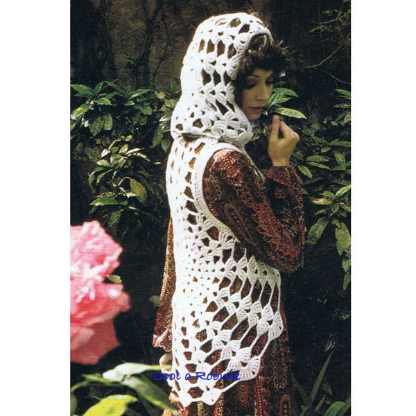 Spiderweb Vest Crochet Pattern - Etsy