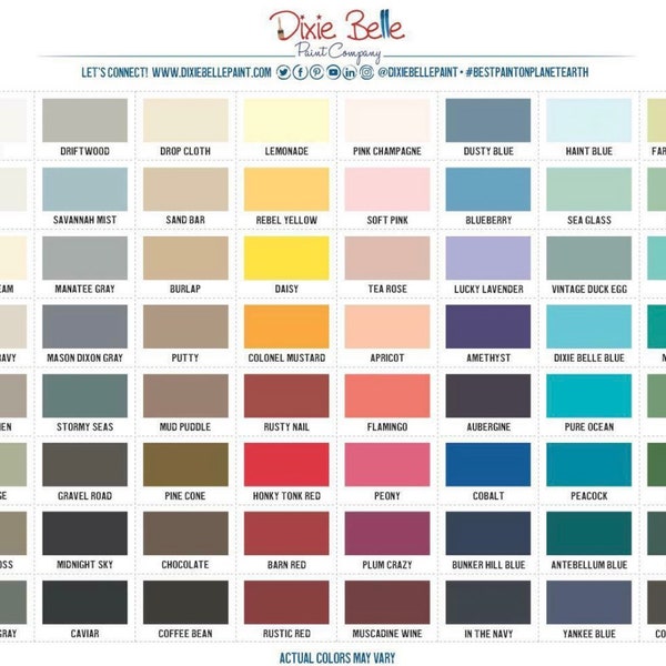 Dixie Belle Chalk Paint - Etsy