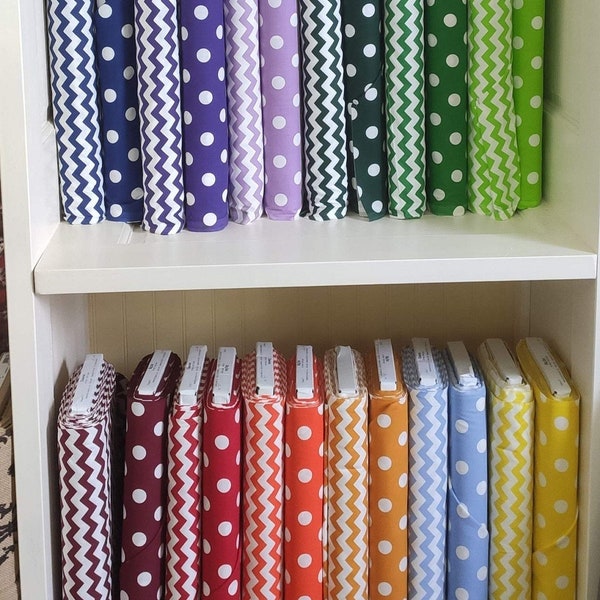 Chevron Polka Dots - Etsy