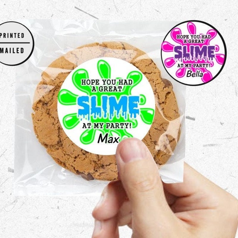 Slime Stickers - Etsy