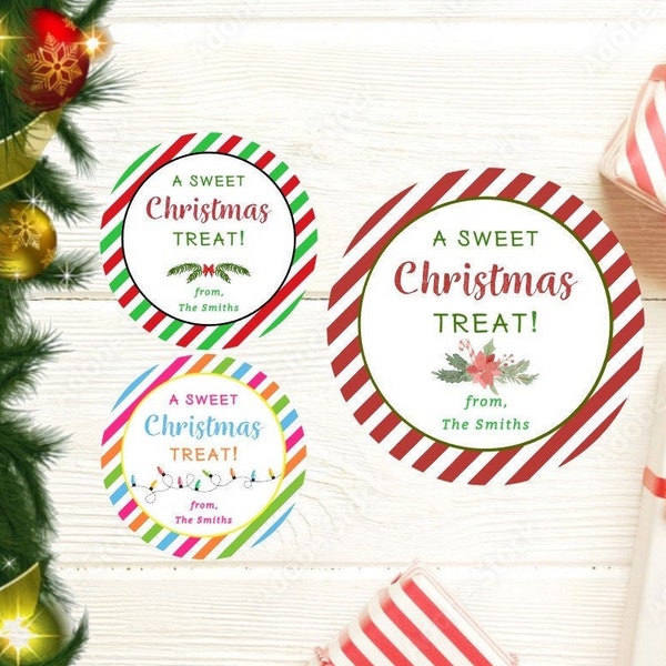 Christmas Labels - Etsy