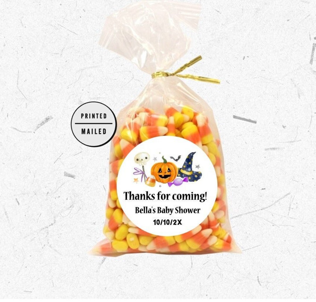 Halloween Baby Shower, Little Boo is Due Stickers, Ghost, Pumpkin Baby ...