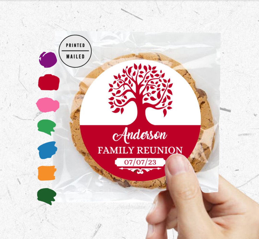 Family Reunion Thank You for Coming Stickers, Family Reunion Family ...