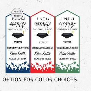 12 Tic Tac Stickers Senior Graduation Thank You Stickers ...