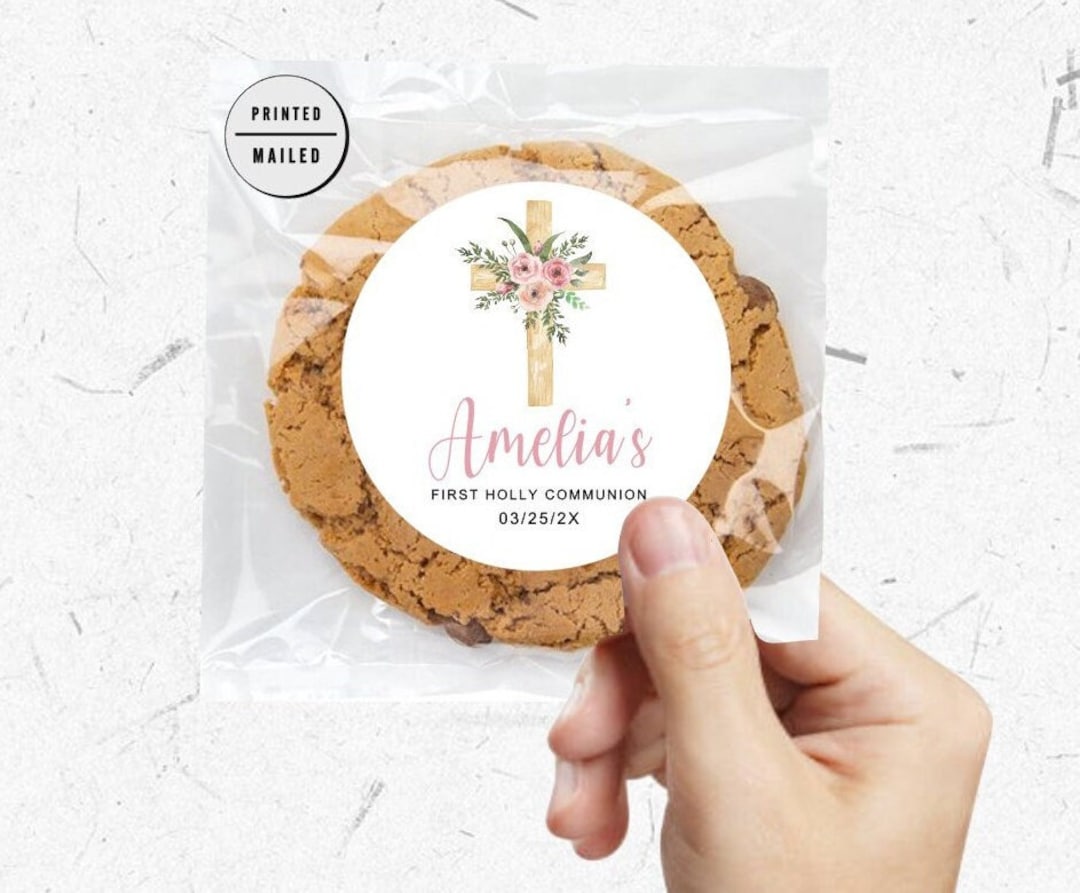 First Communion Sticker, Holy Communion Sticker, Church, Christening ...