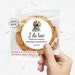 We Do Too Custom Dog Photo Pet Wedding Stickers, Celebrating My Humans ...