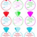 Ring Pop Valentine's Day Tags - Instant Download - Ring Pop Valentines ...