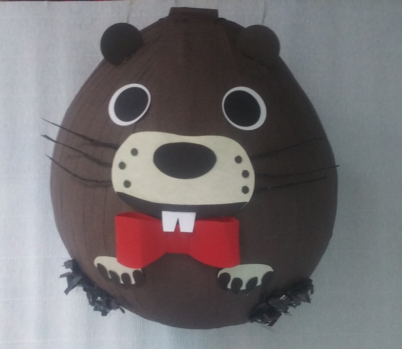 Groundhog Pinata - Etsy