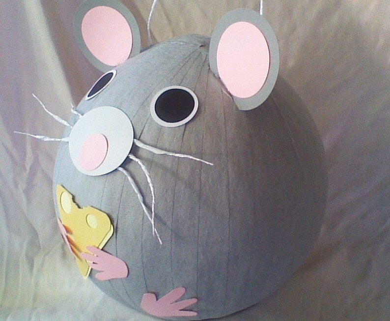Mouse Pinata. Gray Mouse Pinata With Cheese - Etsy
