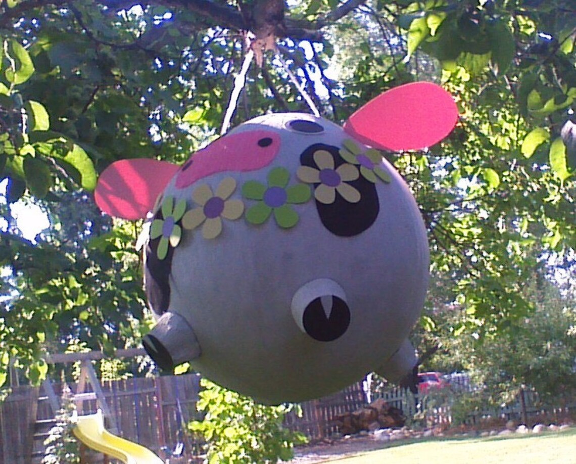 Cow Pinata With Flowers | Etsy