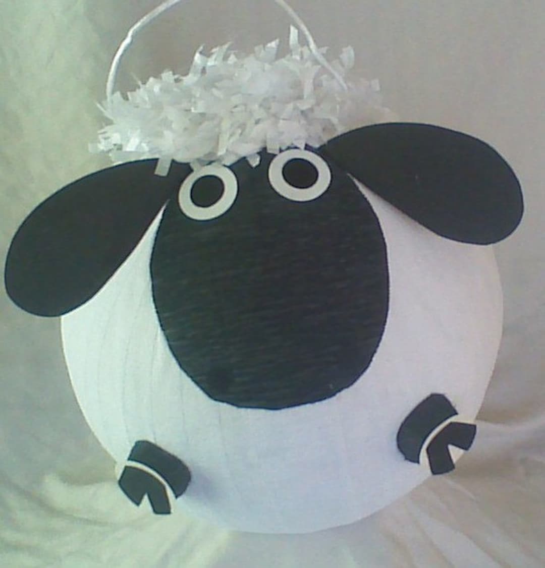 Black Faced Lamb Pinata. Sheep Pinata - Etsy