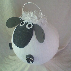 Black Faced Lamb Pinata. Sheep Pinata - Etsy