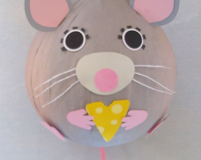 Mouse Pinata. Gray Mouse Pinata With Cheese - Etsy