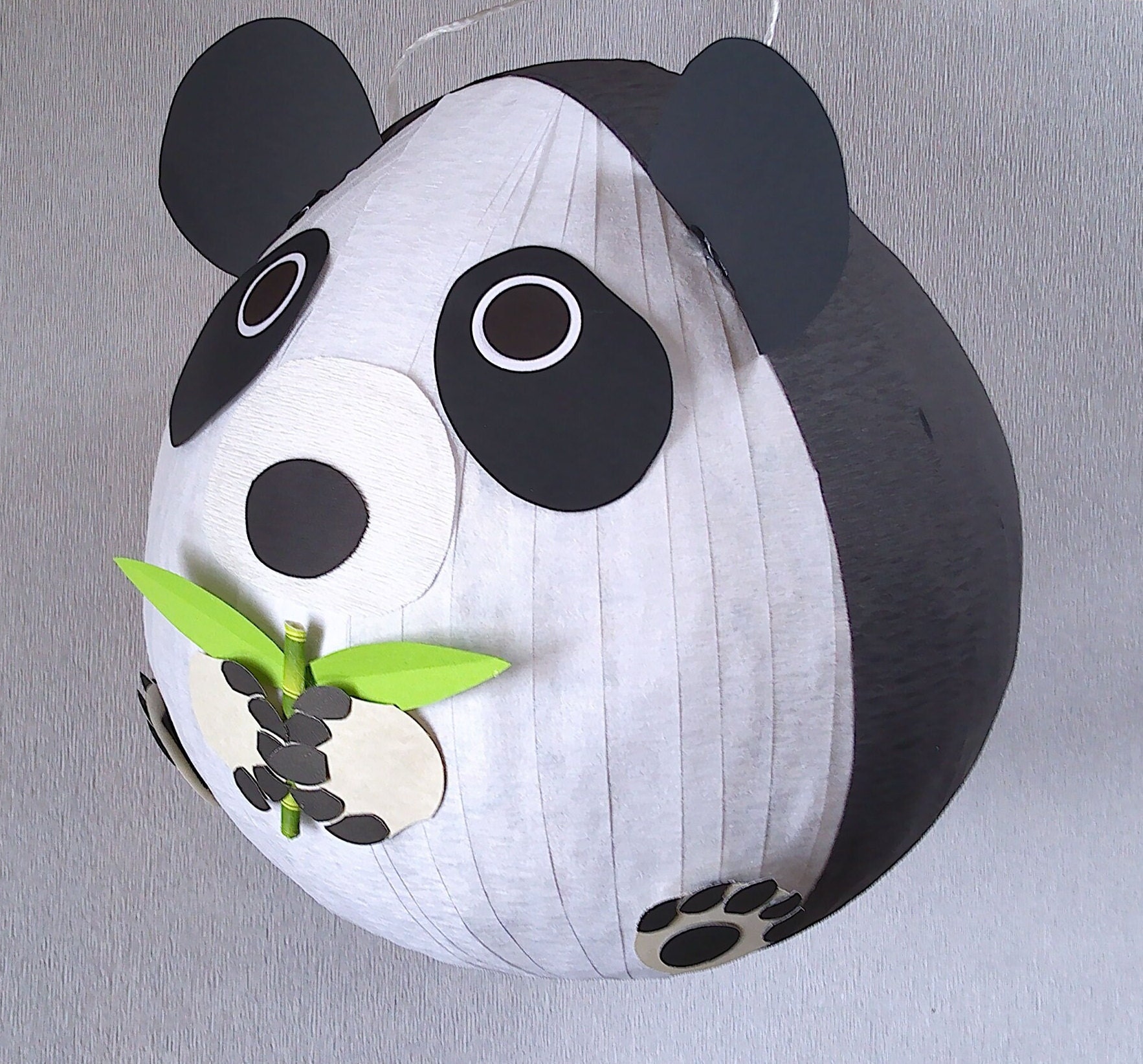 Panda Pinata With Bamboo. Panda Birthday Party. Zoo Party - Etsy