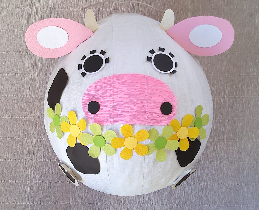 Cow Pinata With Flowers - Etsy