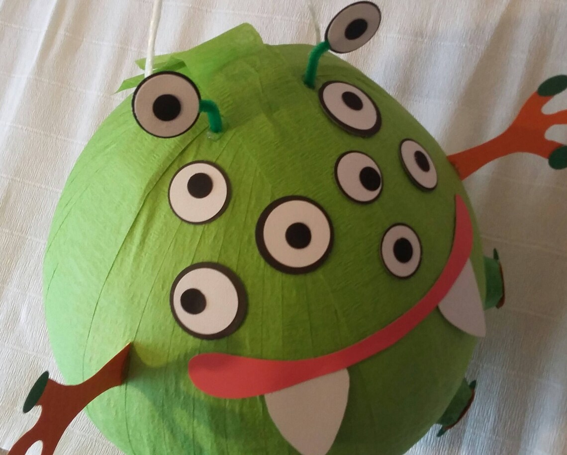 Green Alien Pinata | Etsy
