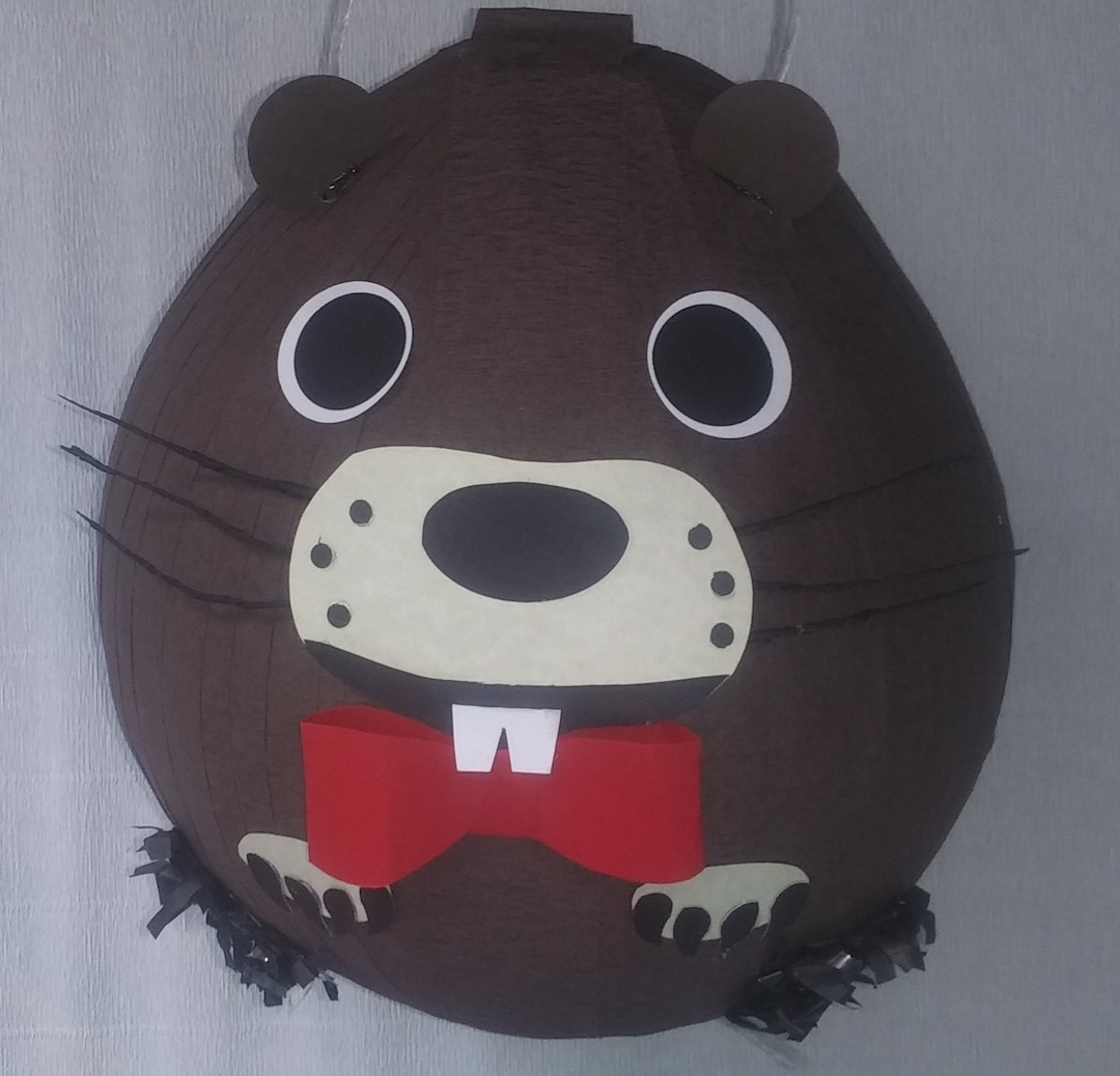 Groundhog Pinata - Etsy
