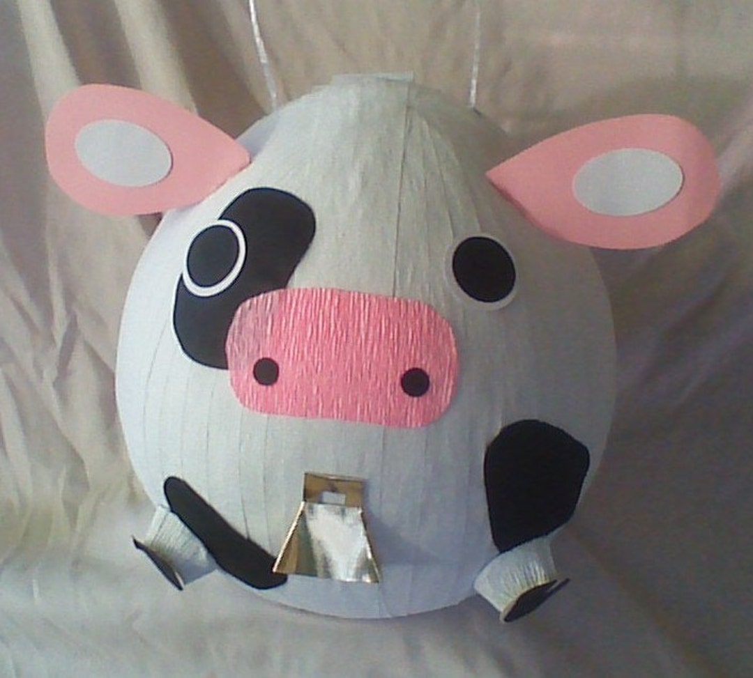 Cow Pinata With Cowbell - Etsy