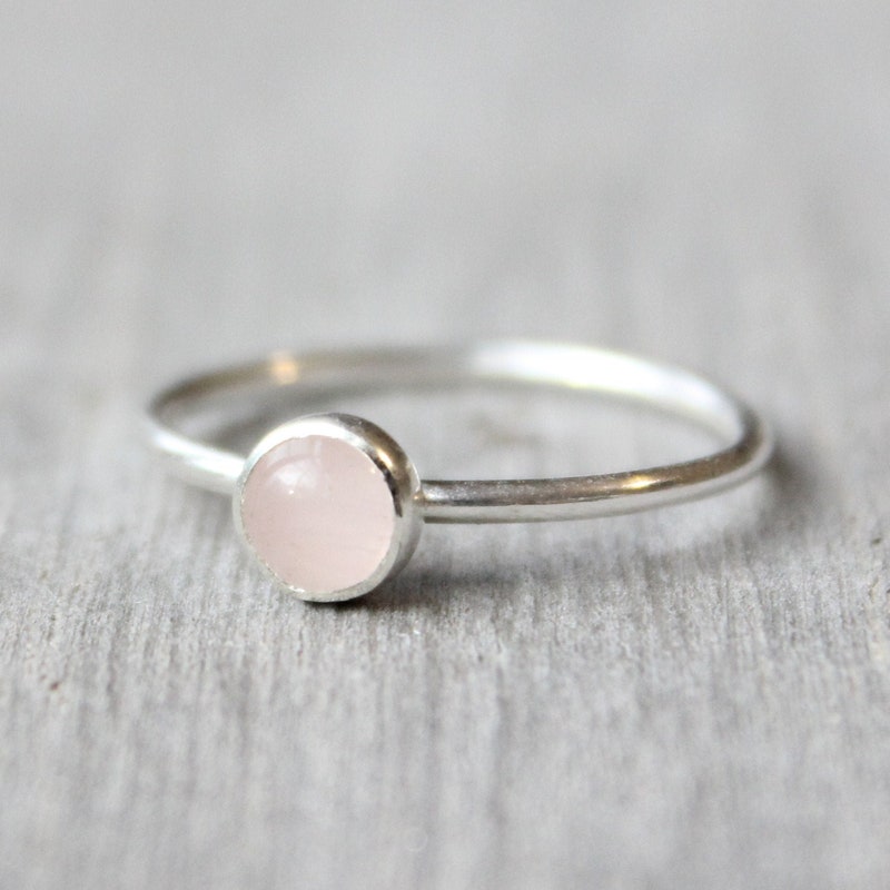 Pink Stone Ring - Etsy