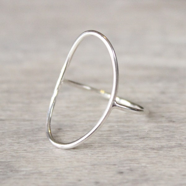 Oval Large Ring - Etsy