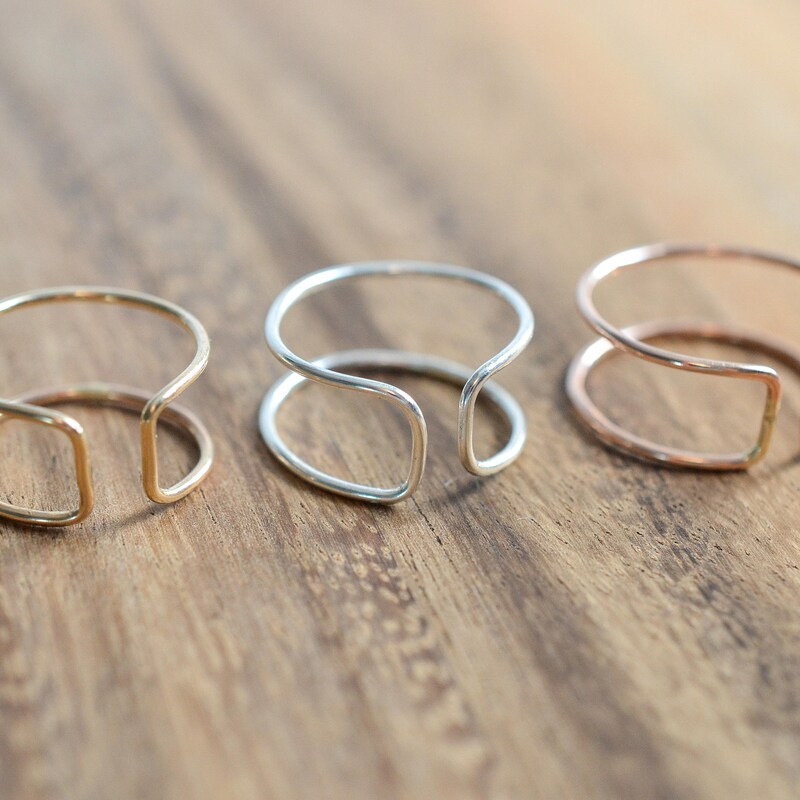 Silver Knuckle Ring - Etsy