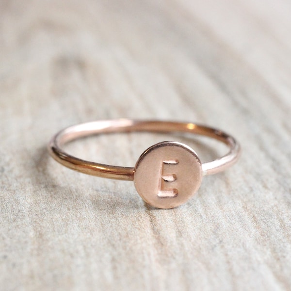 Rose Gold Emerald Ring - Etsy