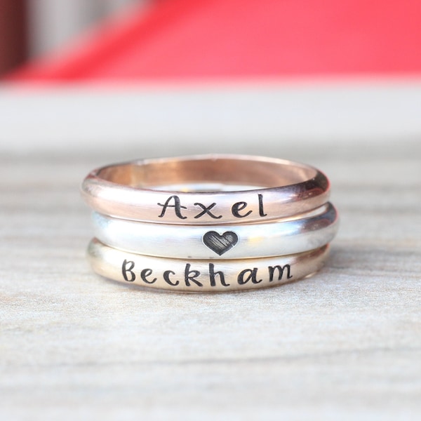 Name Ring - Etsy
